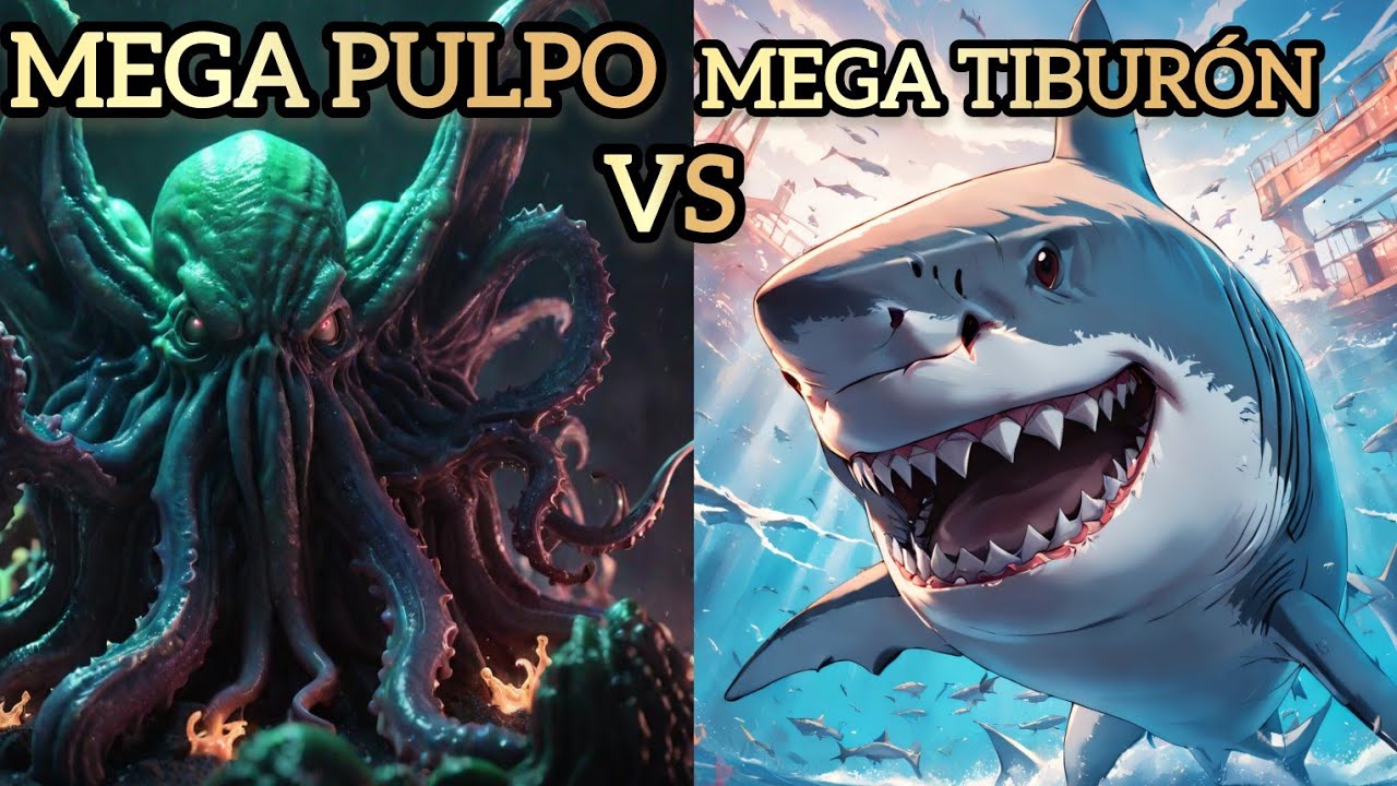 BATALLA ENTRE EL MEGA TIBURÓN Y EL PULPO GIGANTE/ PELÍCULA COMPLETA EN ...