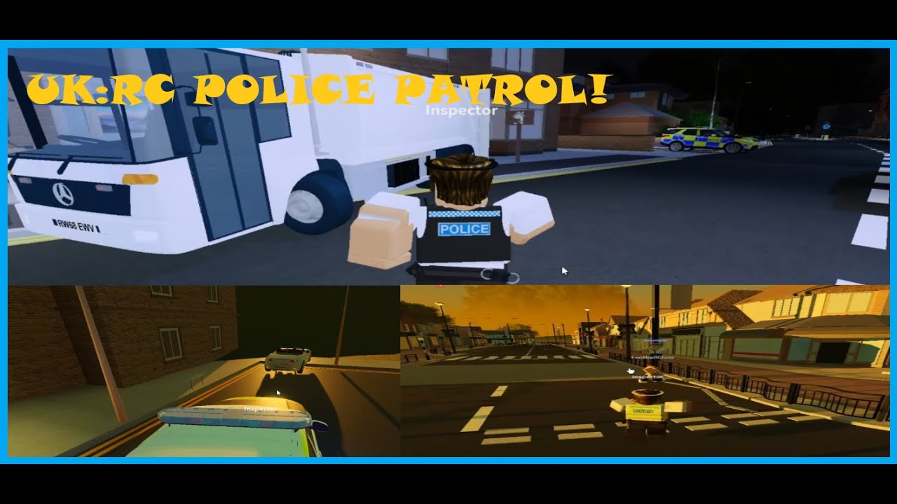 UK:RC POLICE PATROL INCLUDING ILLIGALLY PARKED BIN LORRY AND SPORTS CAR ...