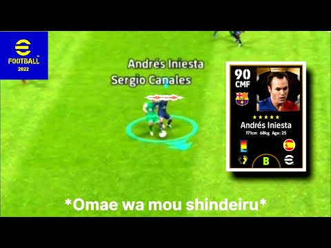 Iniesta destroys defender😱 | eFootball 2022 mobile