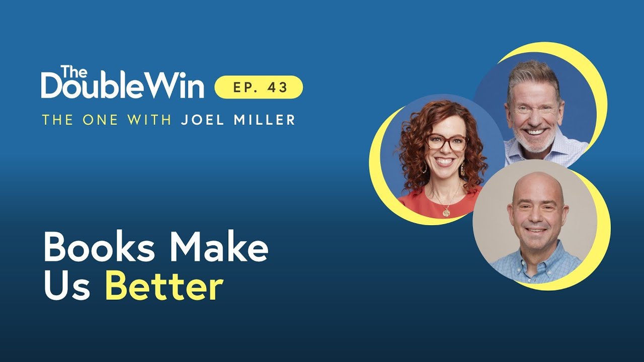 JOEL MILLER: Books Make Us Better - YouTube