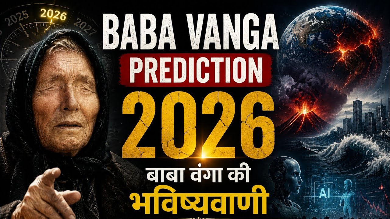 बाबा वेंगा: 2025 से 2026 | Baba Vanga Prediction 2026 | Baba vanga ki ...
