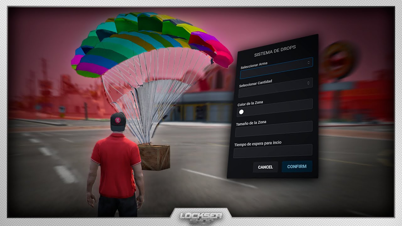 [ESX] Lockser´s Drop System - FiveM Script - YouTube