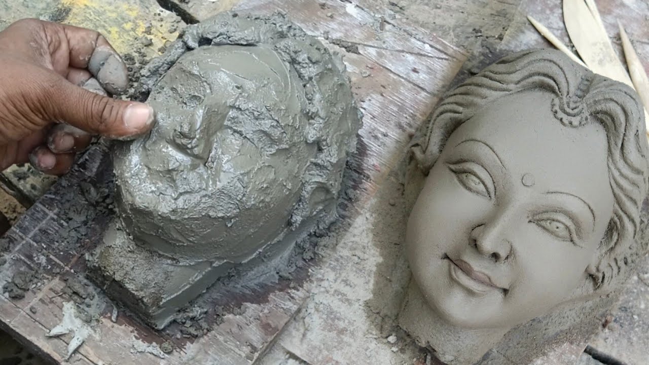 How to make cement face kaise banaen - YouTube