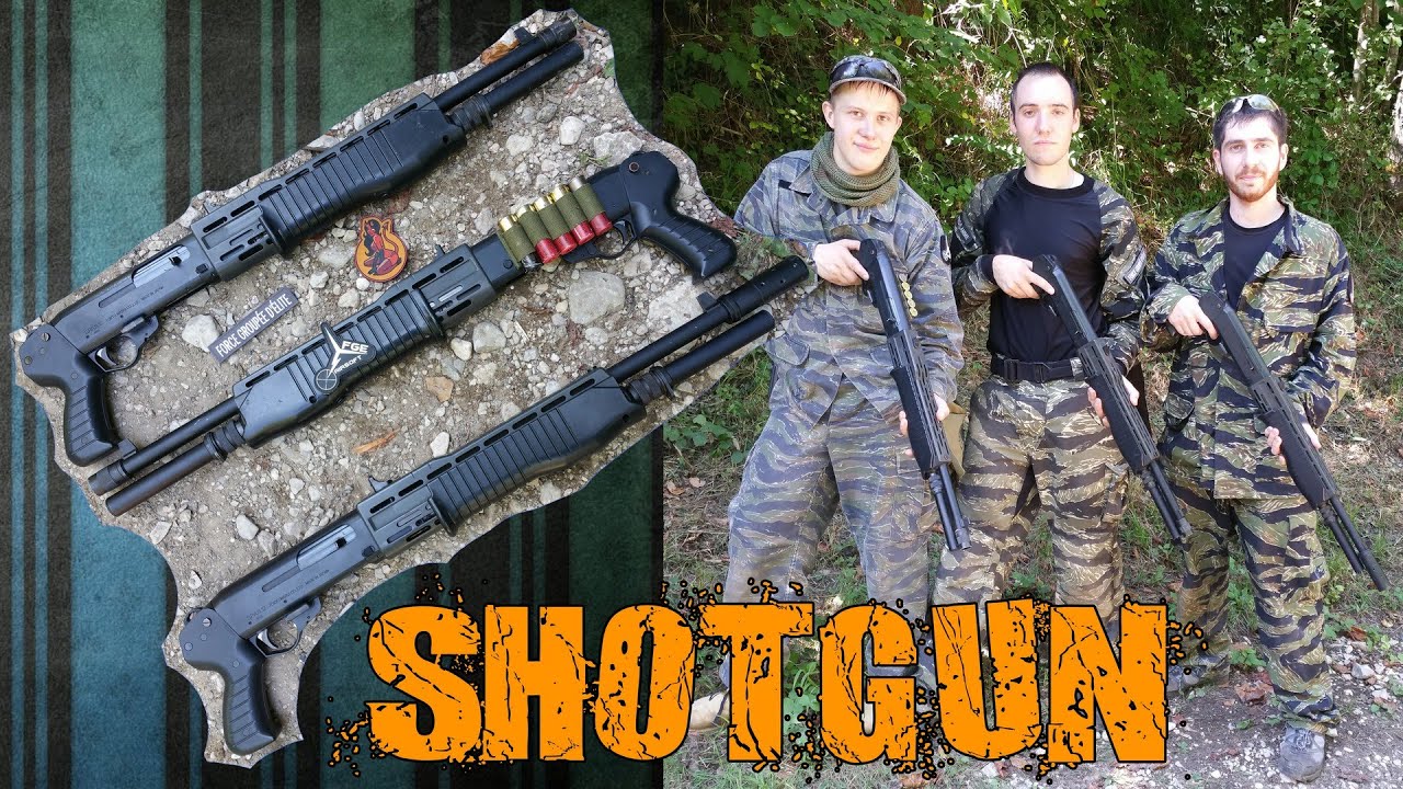 ONLY SHOTGUN & PA | 60 FPS | SPAS 12 + 1911 TOKYO MARUI | AIRSOFT | 02 ...