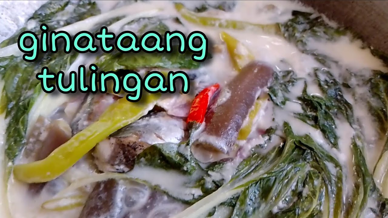 WALA NG DIET² TO,SARAP NG ULAM||GINATAANG TULINGAN RECIPE - YouTube