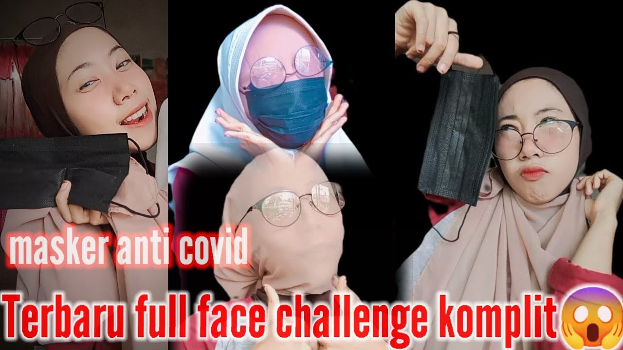 paling terbaru full face challange kerudung komplit keren - YouTube