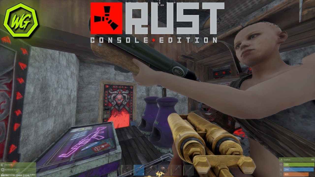 Rust console ps5 | day 3 mopping - YouTube