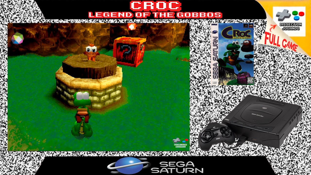 Croc: Legend of the Gobbos - SEGA Saturn [100%] [LONGPLAY] - YouTube