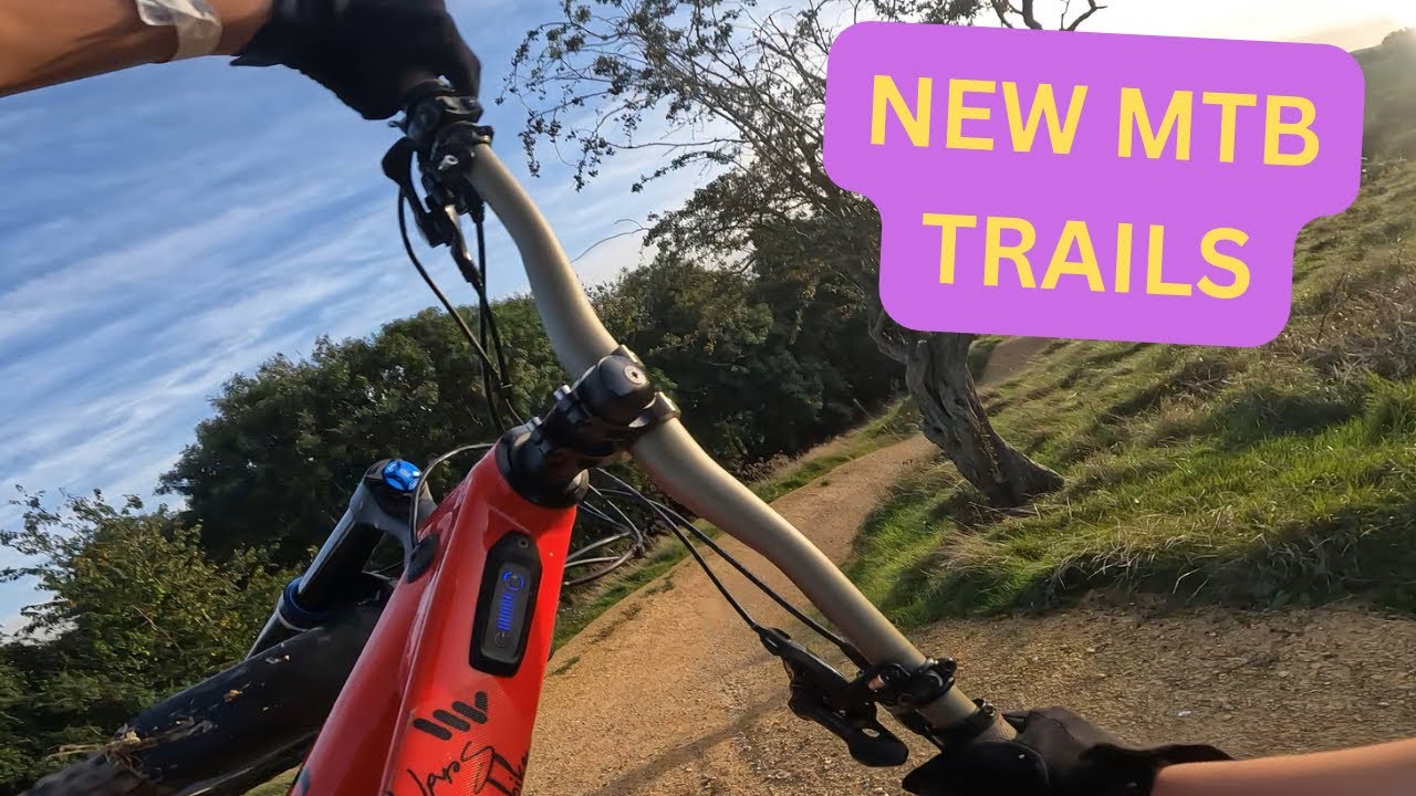 Newbold Comyn mtb trails and riding skatepark - YouTube