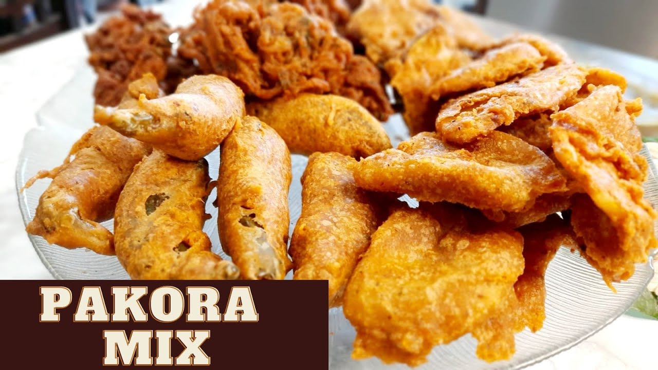 Best Easy & Quick Pakora Mix Recipe | Ramazan Special | Urdu/Hindi ...