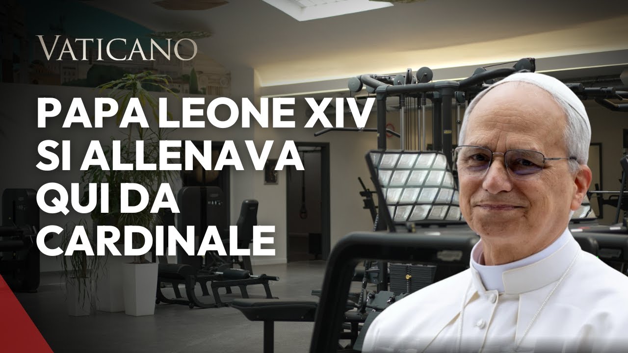 Papa Leone XIV in palestra: il lato sportivo del nuovo Pontefice - YouTube