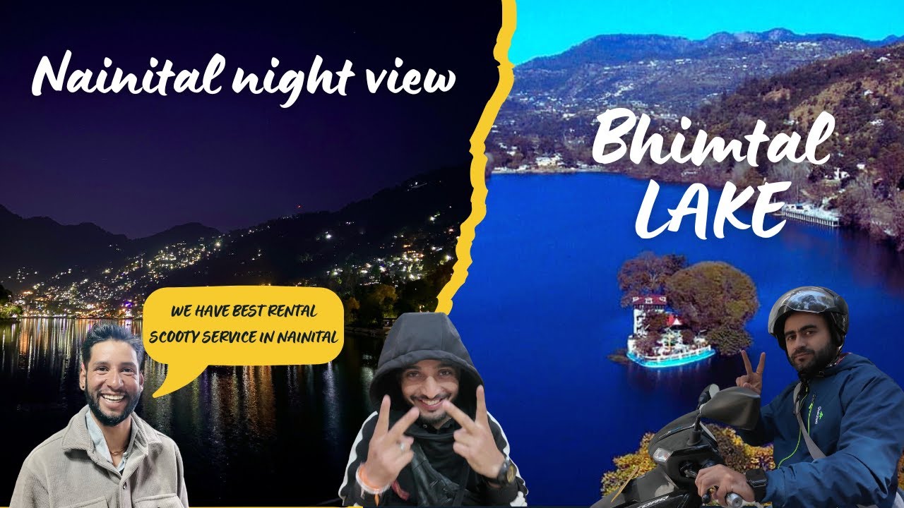 Exploring Bhimtal | Nainital Night View and Market Tour #bhimtal # ...