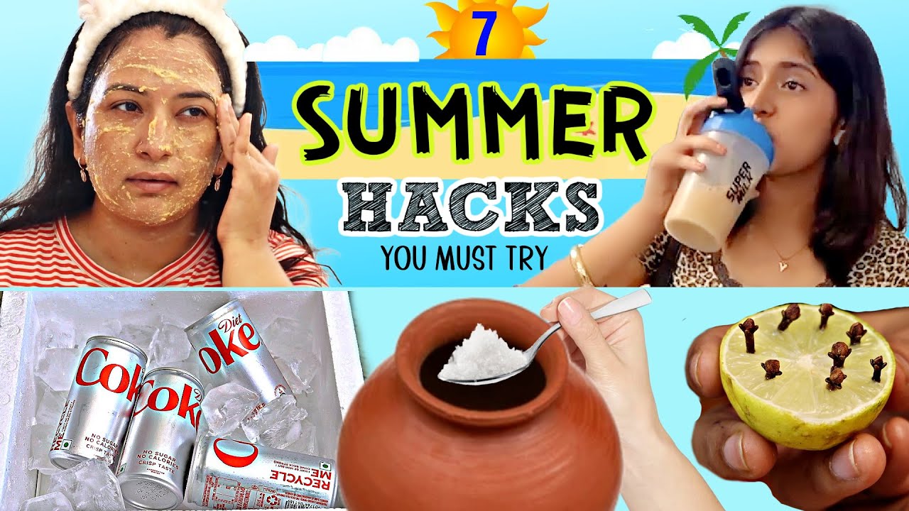 7 Summer Hacks- You Must Try At Home | Kitchen Life hacks ...