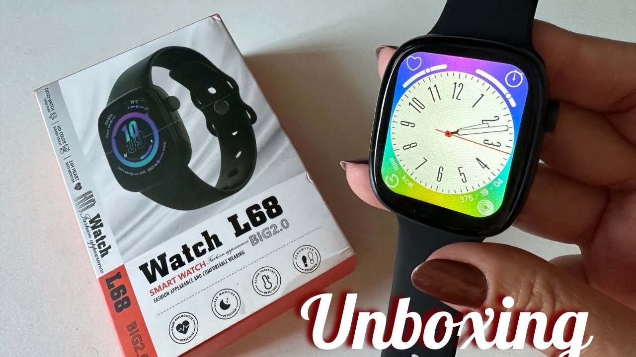 Smartwatch L68 Ultra Pro Max / Unboxing - YouTube