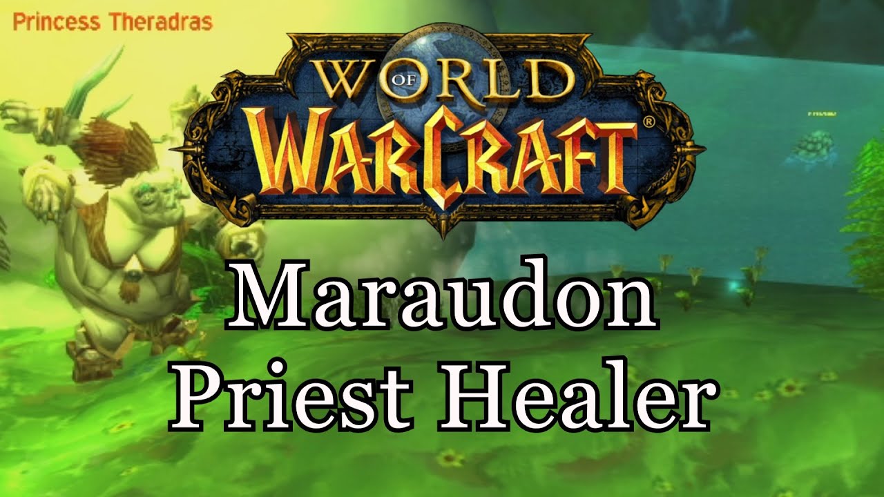 WoW Classic: Maraudon Princess Run Priest Healer - YouTube