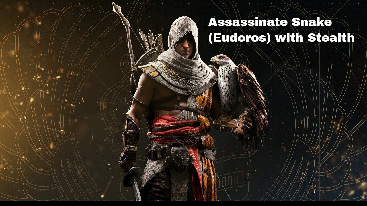 How to Assassinate Snake (Eudoros) with stealth in Bathhouse-AC Origin ...