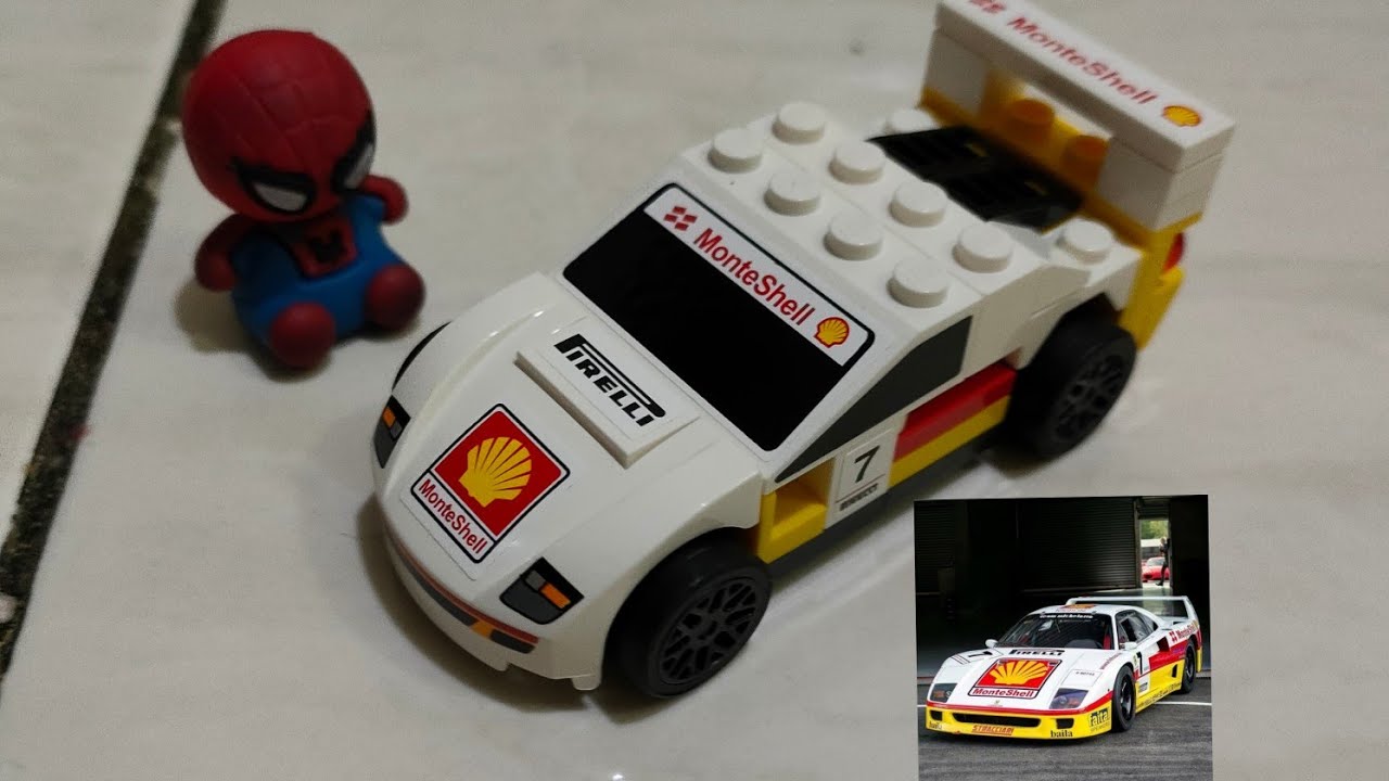 Lego Shell v power 30192 Ferrari F40 unboxing. - YouTube