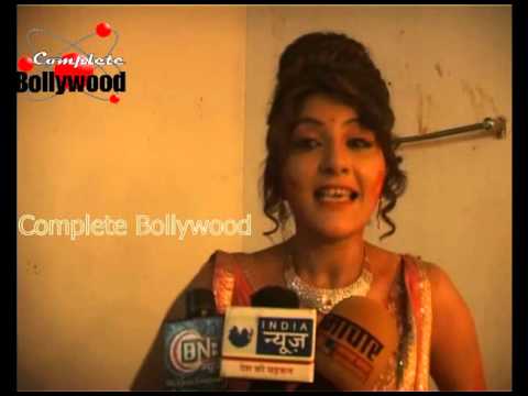 On Location of TV Serial ‘Thapki Pyaar Ki’  Holi Celebrations