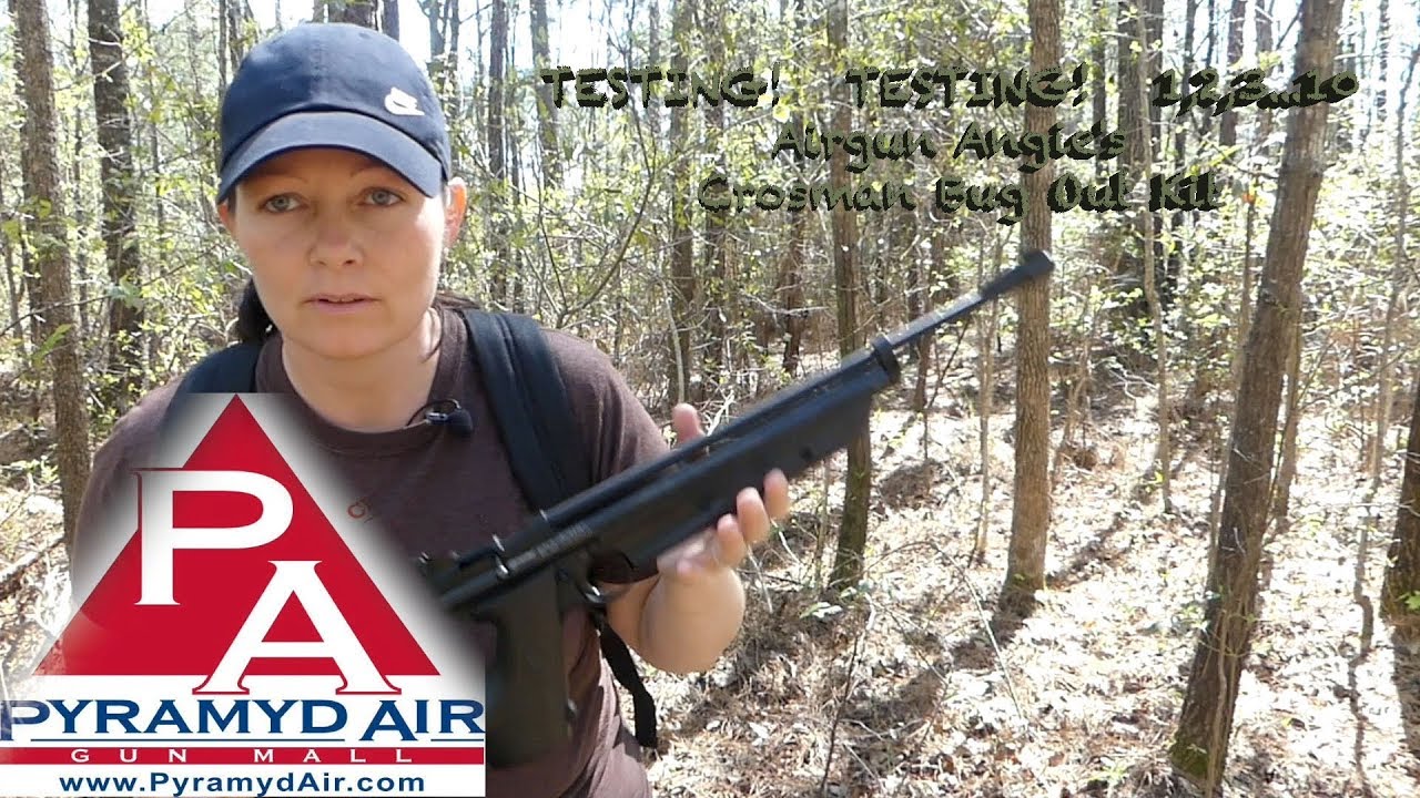 Testing Testing 1, 2, 3…10! Airgun Angie’s Crosman Bug-Out Kit - Review ...
