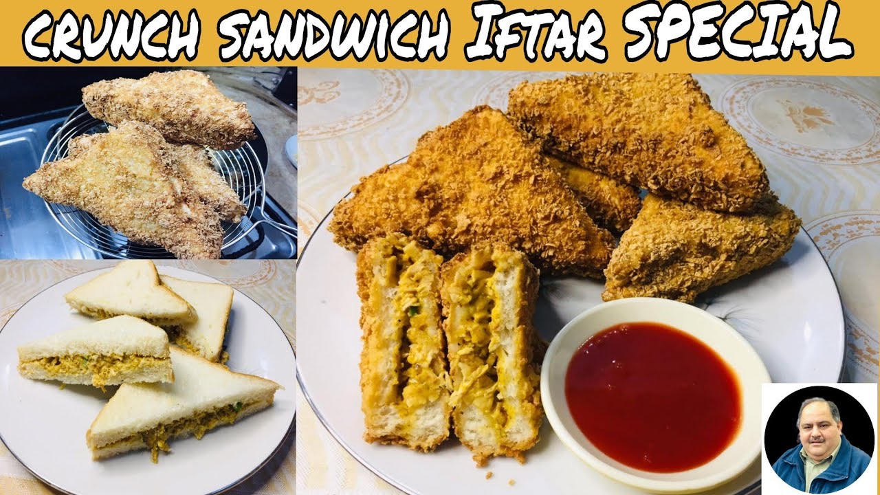Crunch Sandwich Ramadan Recipe//Crispy Fried Chicken Sandwish ! Chicken ...