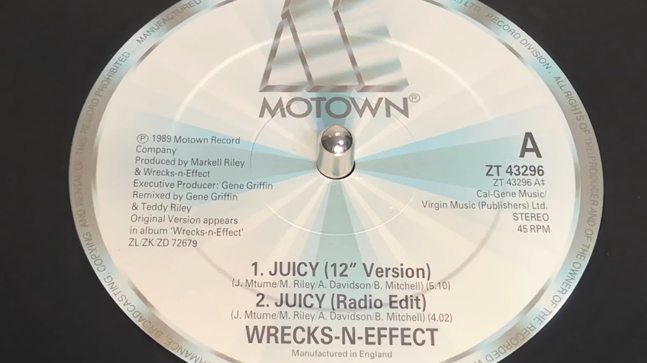 Wreckx-N-Effect - Juicy (1989 12" Single) - YouTube