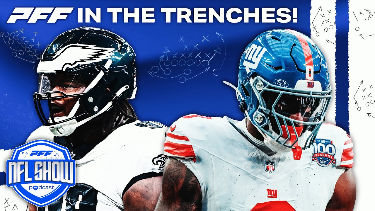 Cowboys DL Struggles, Giants DL shines | PFF NFL Show - YouTube