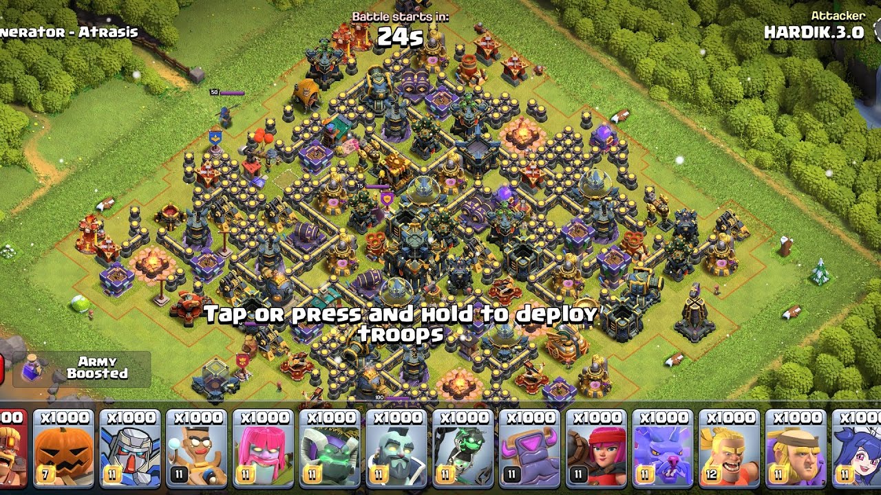 COC Mod Apk 2025 TH 17 ||16.654.16 COC Mod Menu||#cocmodapk #coc # ...