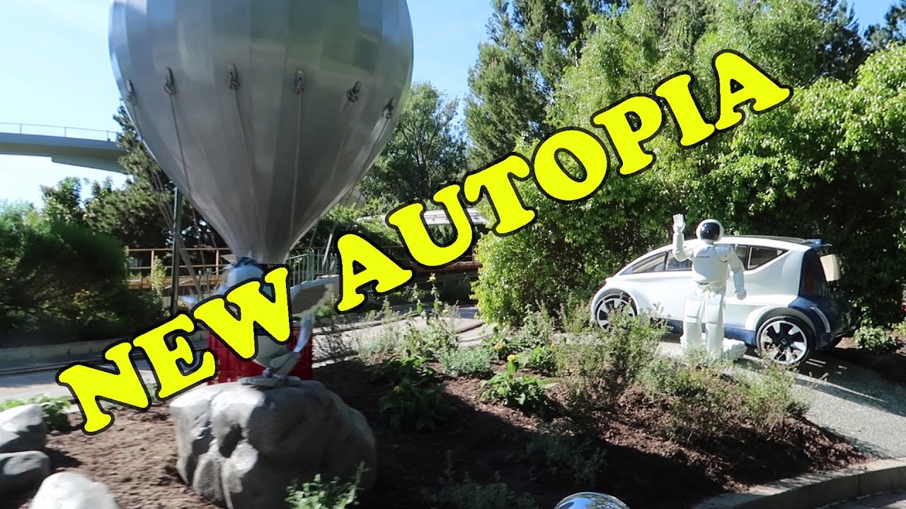 New Autopia Theme with ASIMO at Disneyland 60fps - YouTube