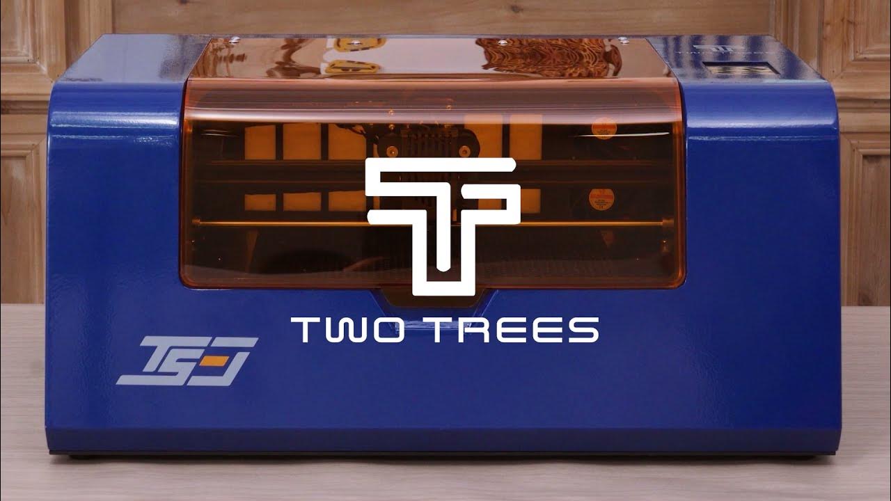 TWO TREES TS3 Laser engraving machine video. - YouTube