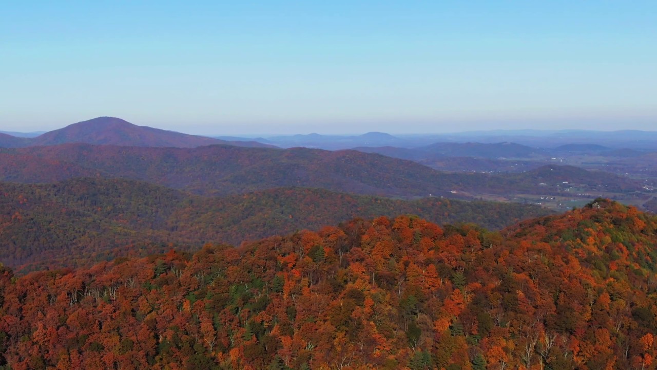 Fall at Shenandoah Valley || Drone Aerial Video || DJI 【4K】 - YouTube