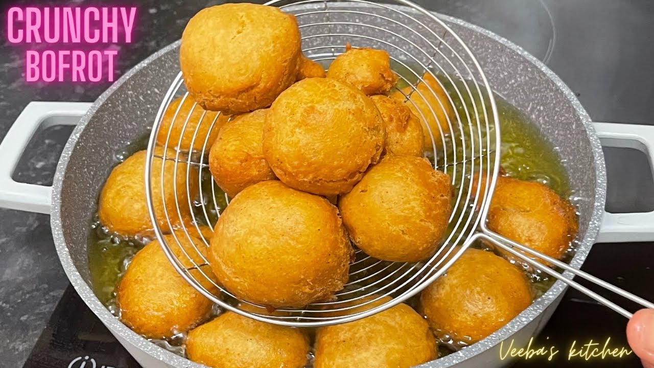 Simply delicious crunchy bofrot/puff puff | @Veeba's kitchen. - YouTube
