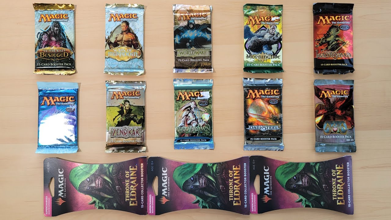 Expensive Modern Booster Packs Opened - YouTube