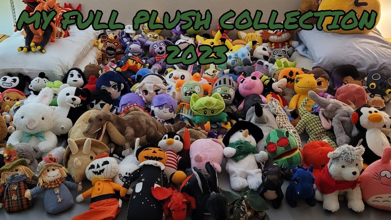 MY FULL PLUSH COLLECTION 2023 - YouTube