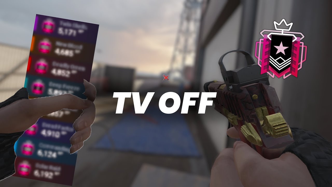 TV OFF 📺| r6 montage - YouTube
