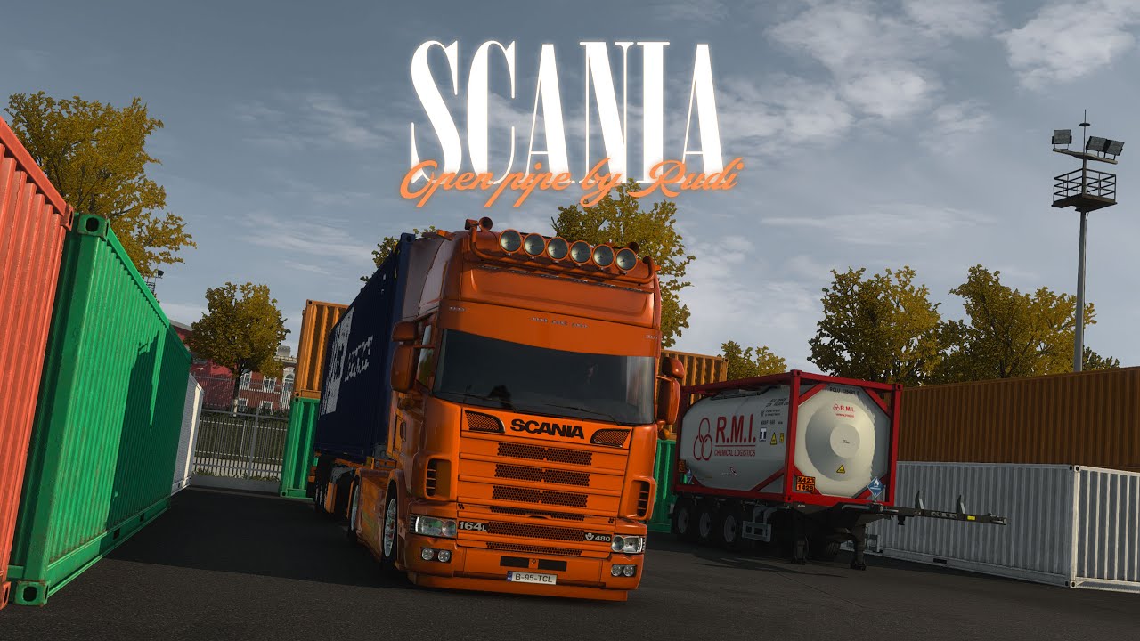 ETS2 1.49 Scania RJL 4 Series 164L 480 V8 - Open Pipe by Rudi v1.3 ...