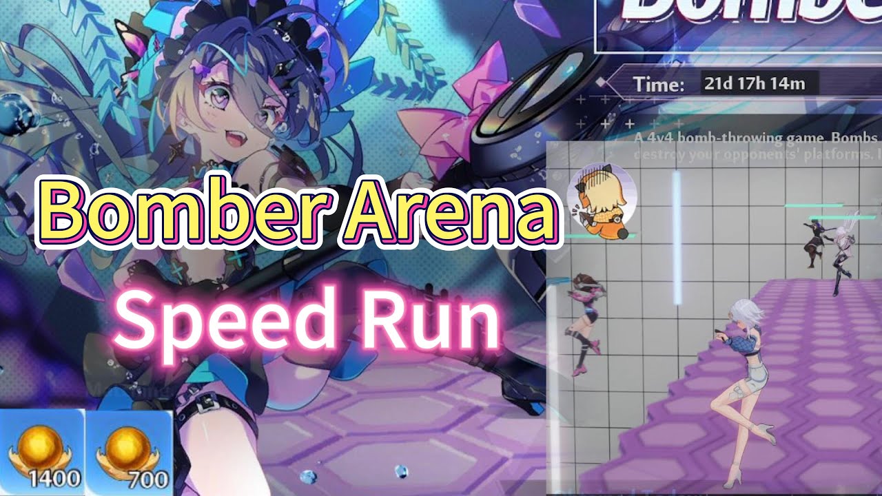 Bomber Arena Speed Run! Bye Bye Starchaser~ Tower of Fantasy 3.1 Event ...
