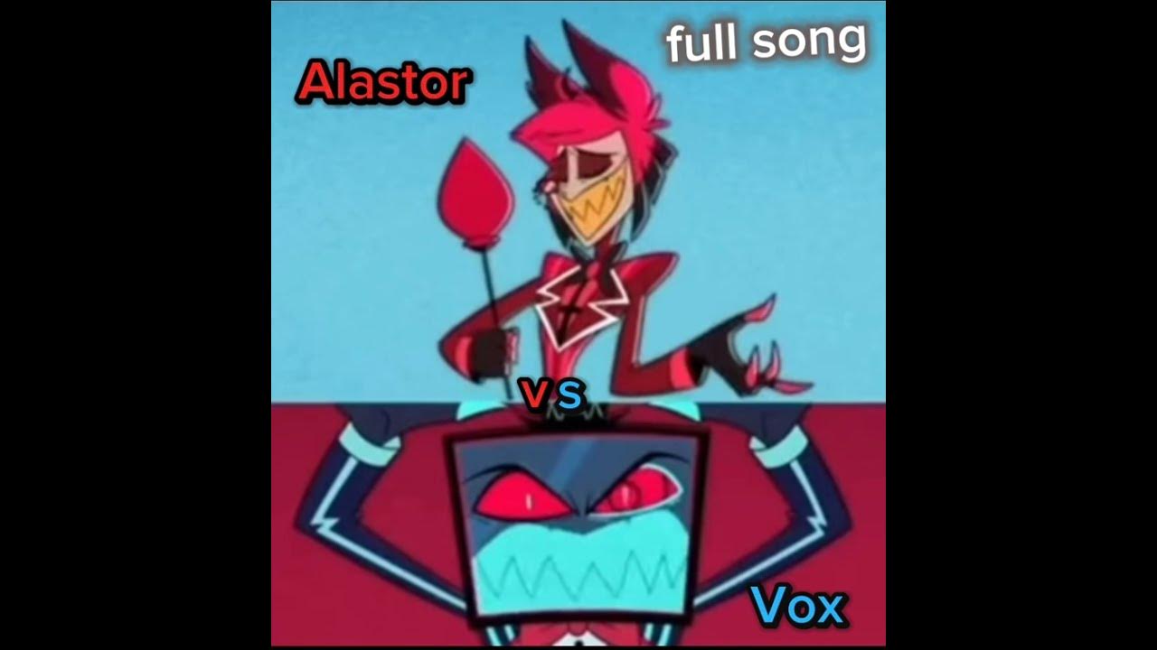 Hazbin hotel/ Vox vs Alastor/ full song/ stayed gone #hazbinhotel #Alastor #vox - YouTube