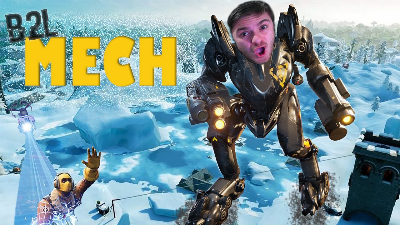 B2L Mech (Victory Royale With Many Mechs) Brute Mech Fortnite - YouTube
