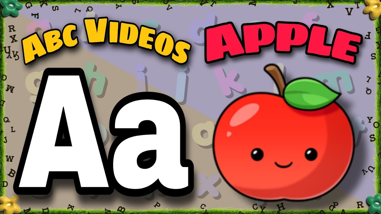 Phonics Songs A for Apple 🍎 abc phonics abc alphabets for kids abc ...