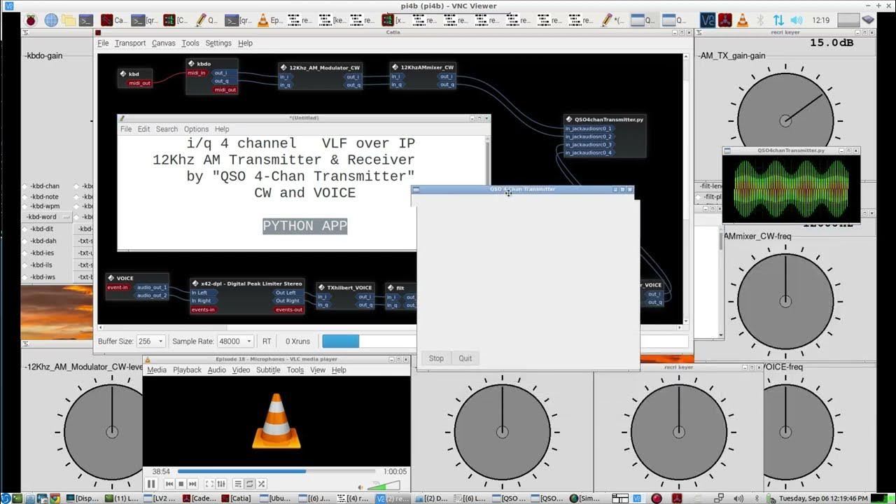 Python APP for a VLF 12Khz AM modulated Transmitter & Receiver - VOICE ...