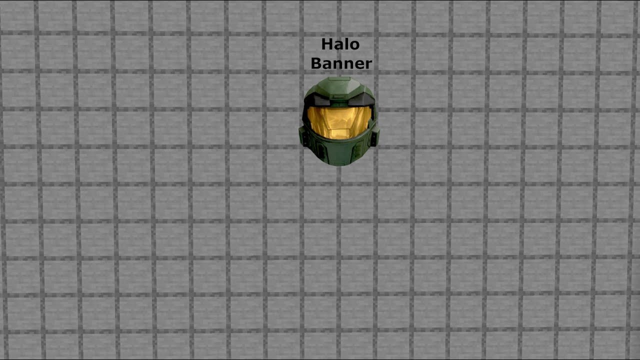 How to make a Halo Banner in Minecraft! - YouTube