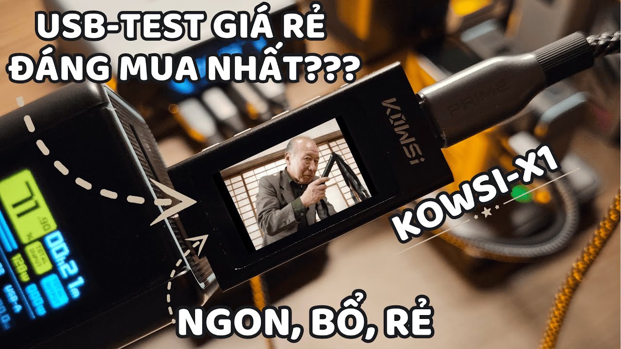 Hướng Dẫn Sử Dụng USB Tester KOWSI X1 KWS-X1 | Thiết Bị Đo Dòng Sạc ...