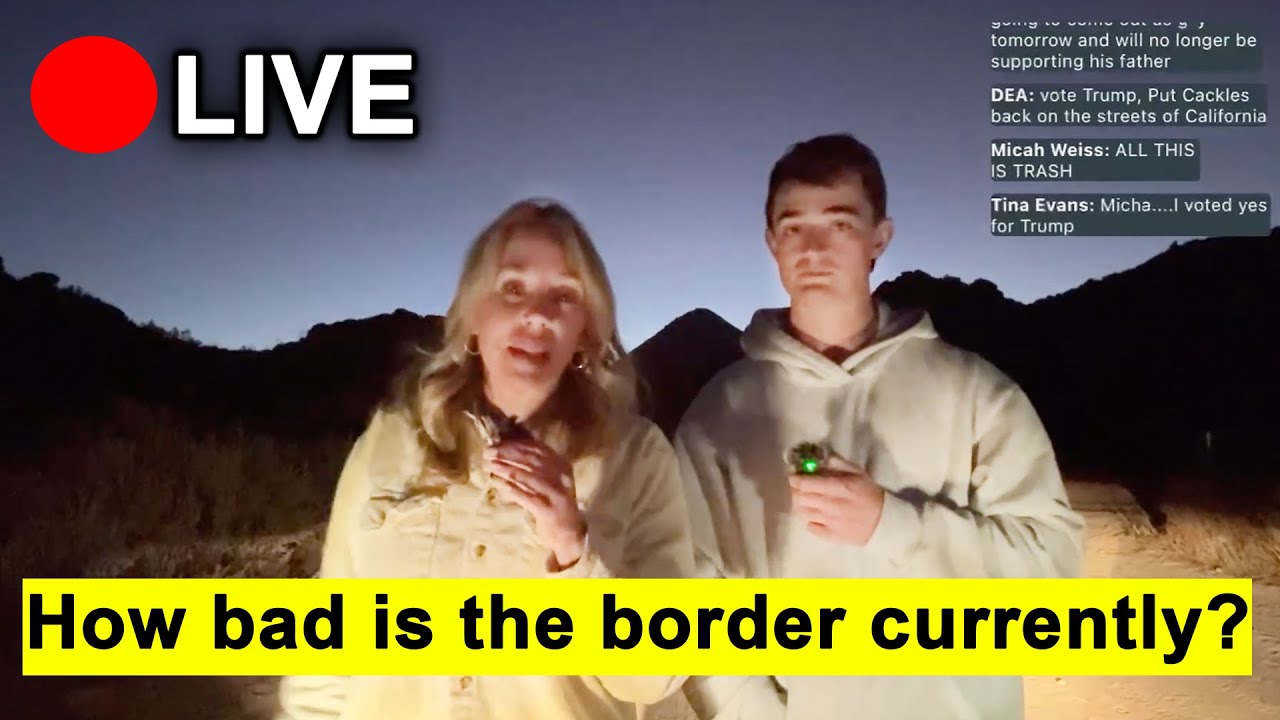 IRL Catching Illegal Migrants Cross The Border - YouTube