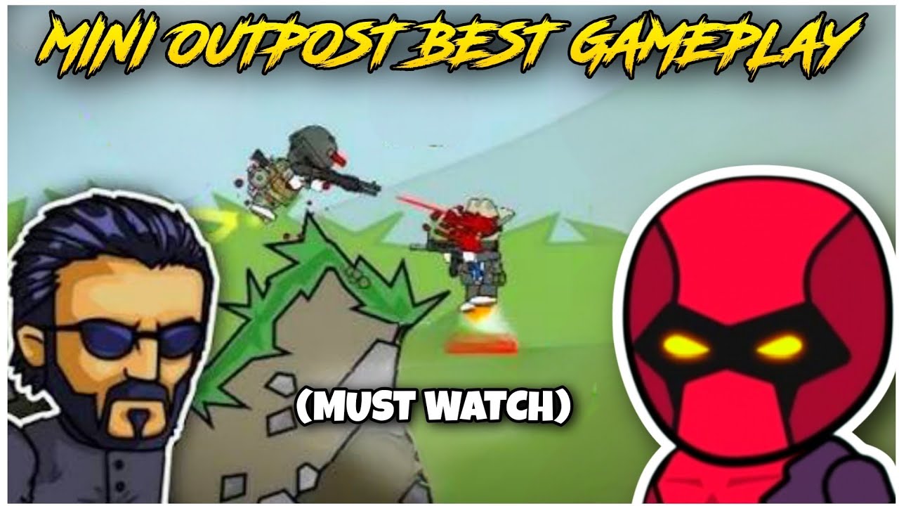 DAY- 318 | Doodle Army 2 : Mini Outpost Best Gameplay🔥 in mini Militia ...