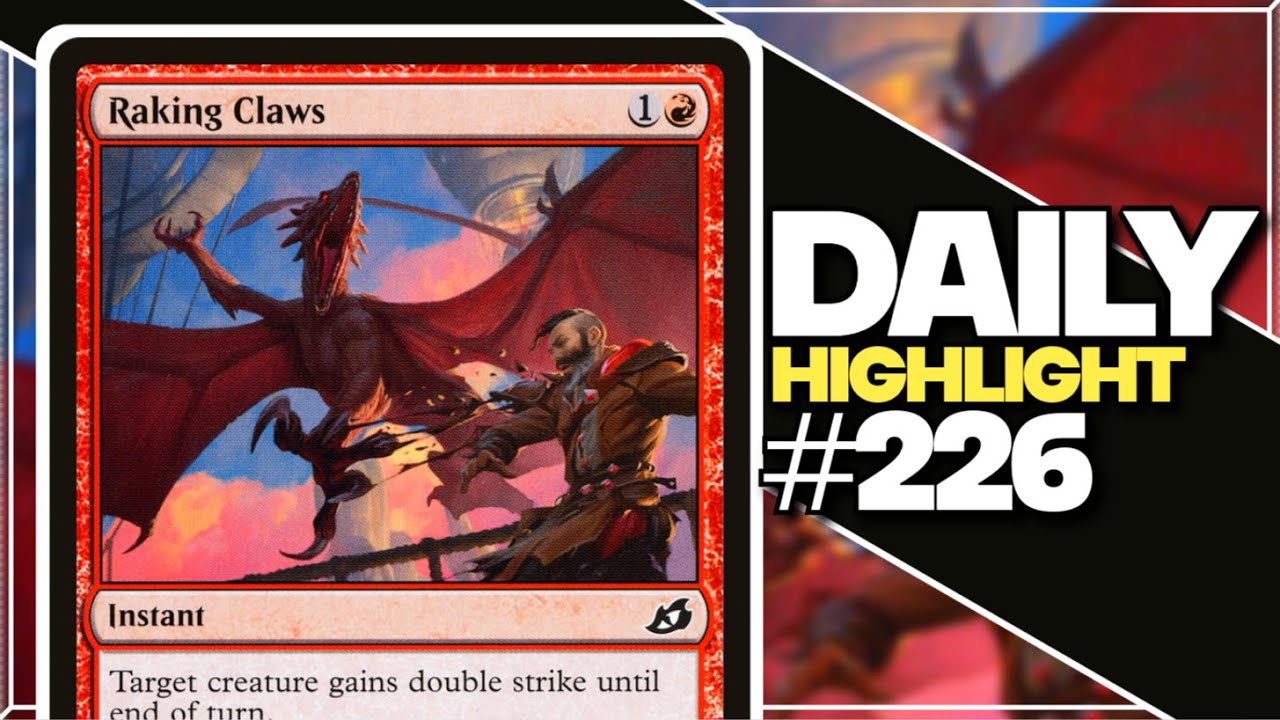 Daily Obscure MTG Card Highlight [#226] | "Raking Claws" - YouTube