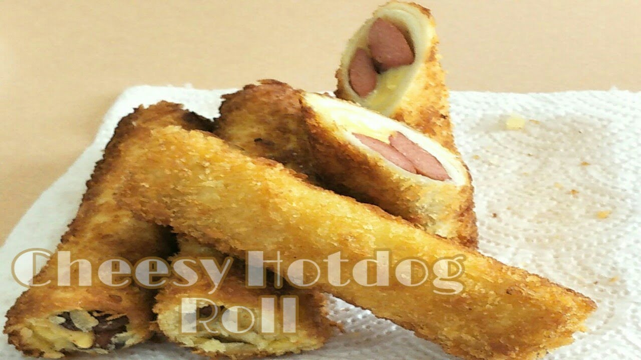 How To Make Cheesy Hotdog Crunch || PANG NEGOSYO - YouTube