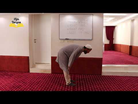 ŞAFİ MEZHEBİNE GÖRE ÖĞLEN  NAMAZI KILINIŞI UYGULAMALI