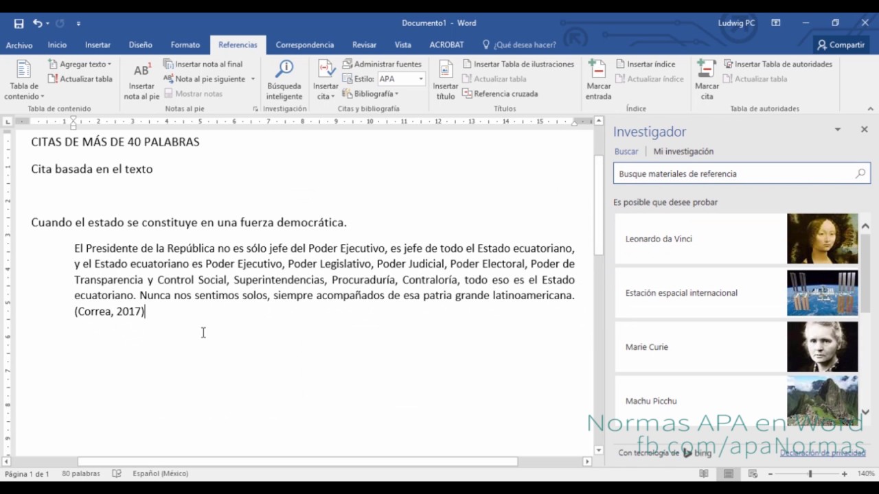 Como Usar Normas Apa En Word - Design Talk