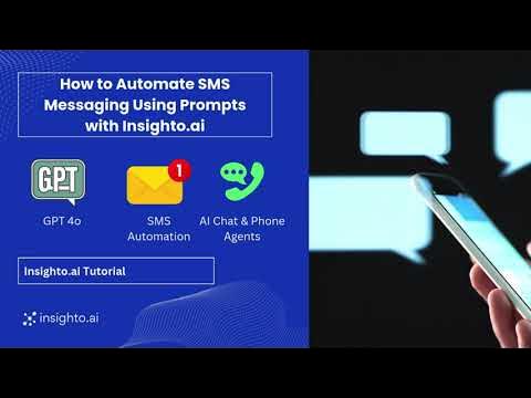 Insighto.ai Tutorial: Automate SMS with Voice AI Agents in Real-time - YouTube