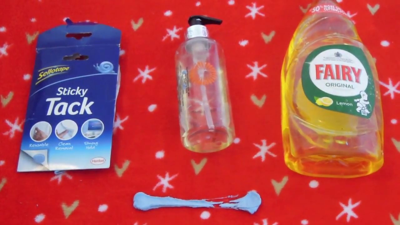 How to make Blue Tack slime! - Izzy's DIY's - YouTube